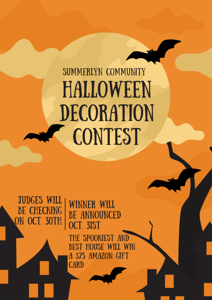 Halloween Decorating Contest 2023 - Summerlyn Community